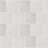 Apollo Tile Gray 4 in. x 4 in. Polished and Honed Ceramic Mosaic Tile ...