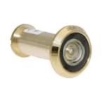 Accent Builders Hardware 200-Degree Bright Brass Door Viewer with Glass ...