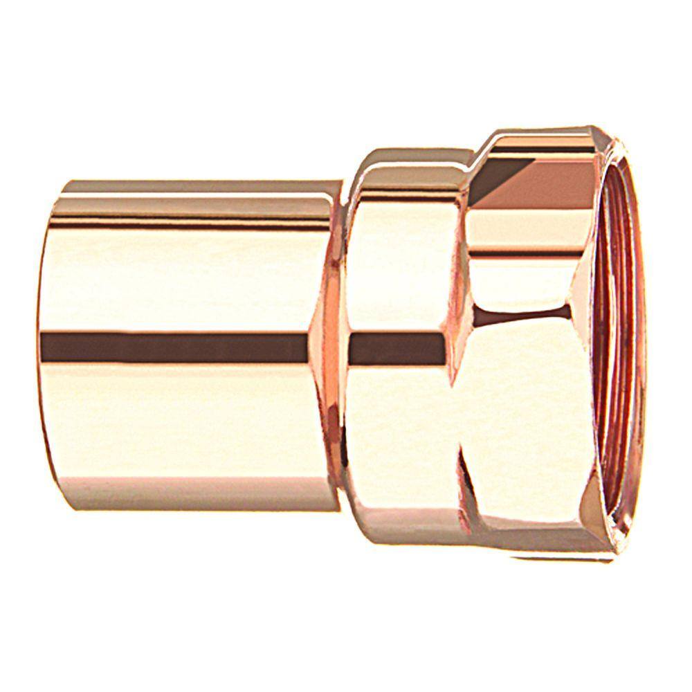Everbilt 3/4 in. x 1/2 in. Copper C x FPT Female Adapter 10630156 - The ...