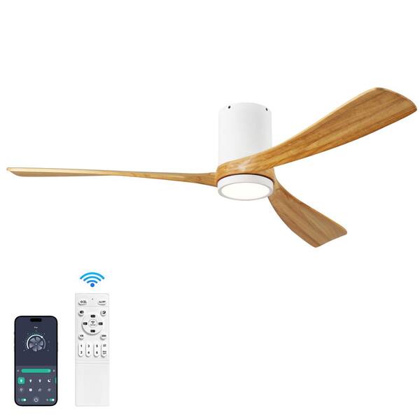 Have a question about LINJO 60 in. Indoor White Low Profile Ceiling Fan ...