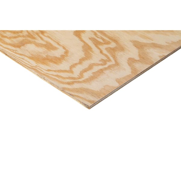 Plytanium 23/32 in. x 4 ft. x 8 ft. BC Sanded Pine Plywood 201428 - The Home Depot
