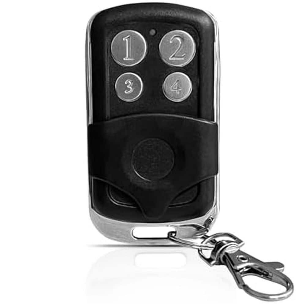 4-Button Wireless Transmitter for Automatic Swing Sliding Gate Opener 2-Pack Durable Security ...