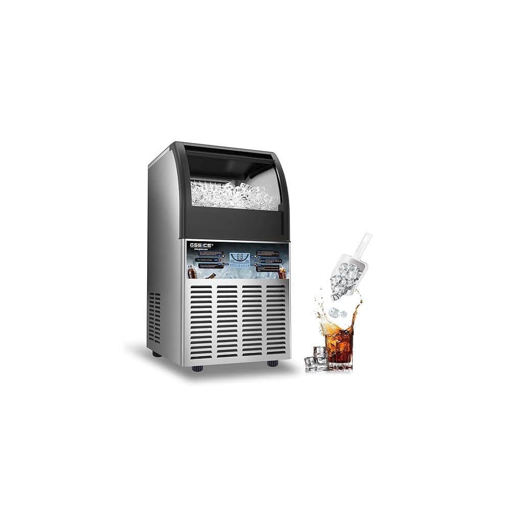 9 qt. 90lbs/24H Ice Maker Cooler-Freestanding Ice Machine, Quiet Fast ...