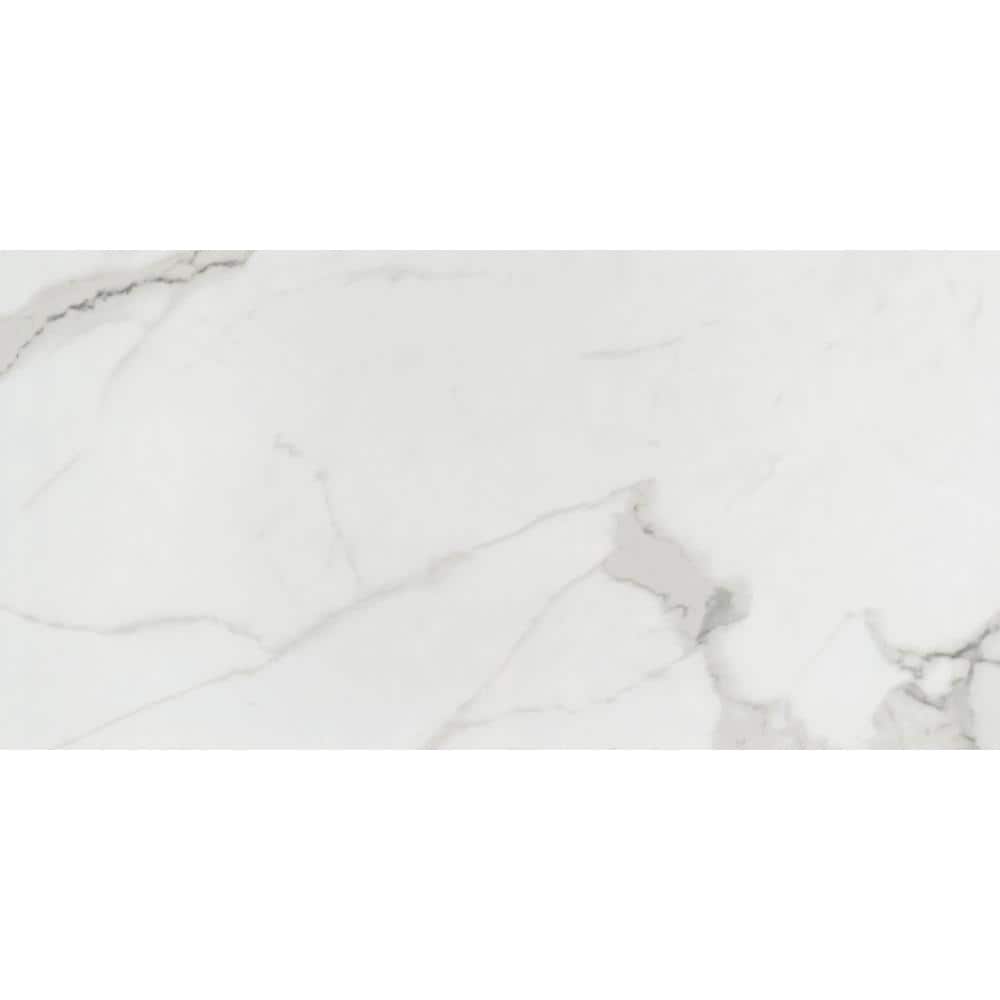 Buy Crystal Bianco 12 in. x 24 in. Polished Porcelain Floor and Wall ...