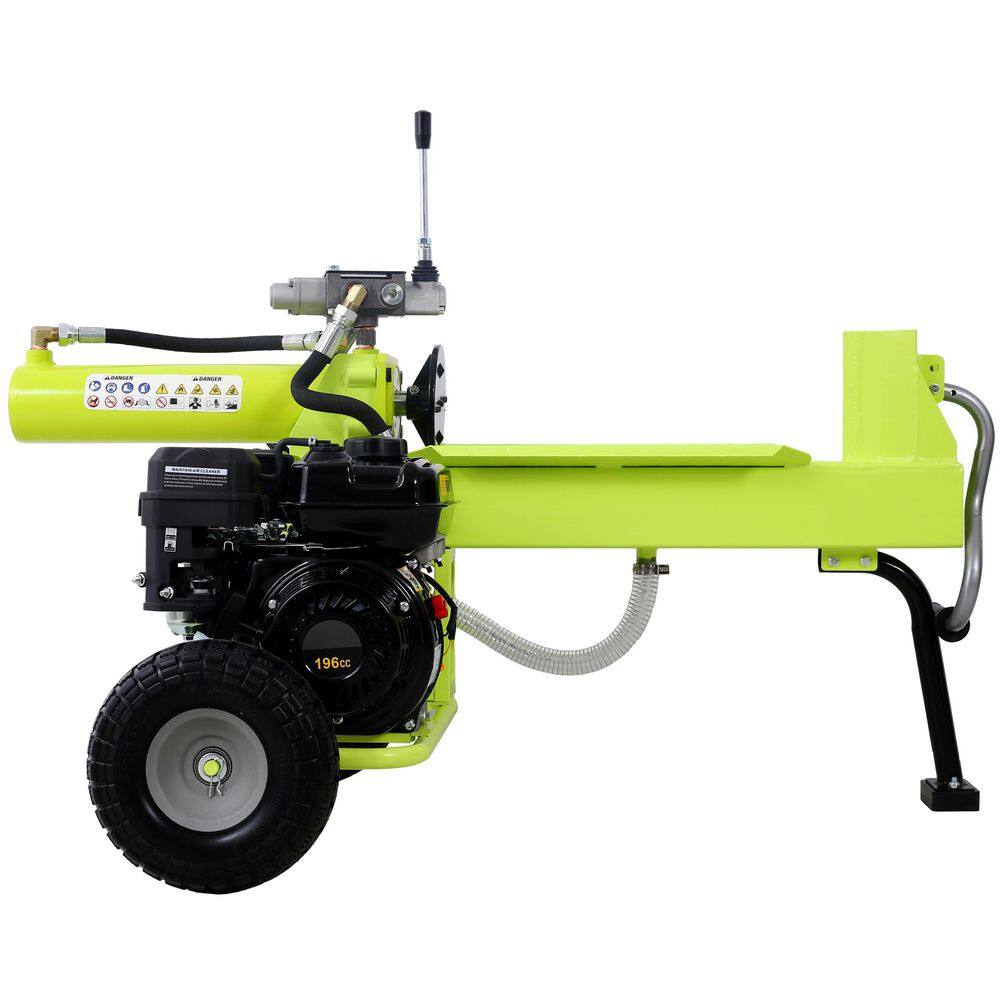 Tenleaf Portable 20-Ton Gas Log Splitter with Auto Return : 7HP Engine ...