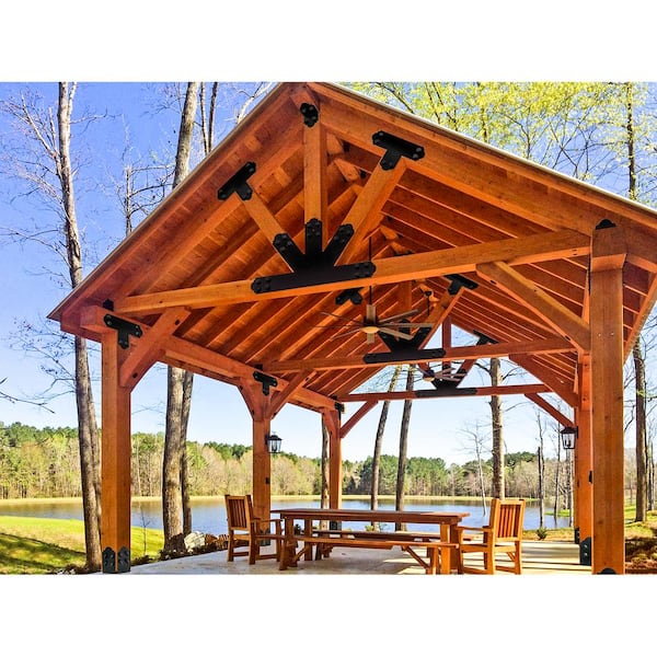 Buy Outdoor Accents Mission Collection 8:12 Pitch ZMAX, Black Powder ...