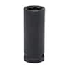 Husky 1/2 in. Drive 13/16 in. 6-Point Deep Impact Socket H2DDPIMPS1316 ...
