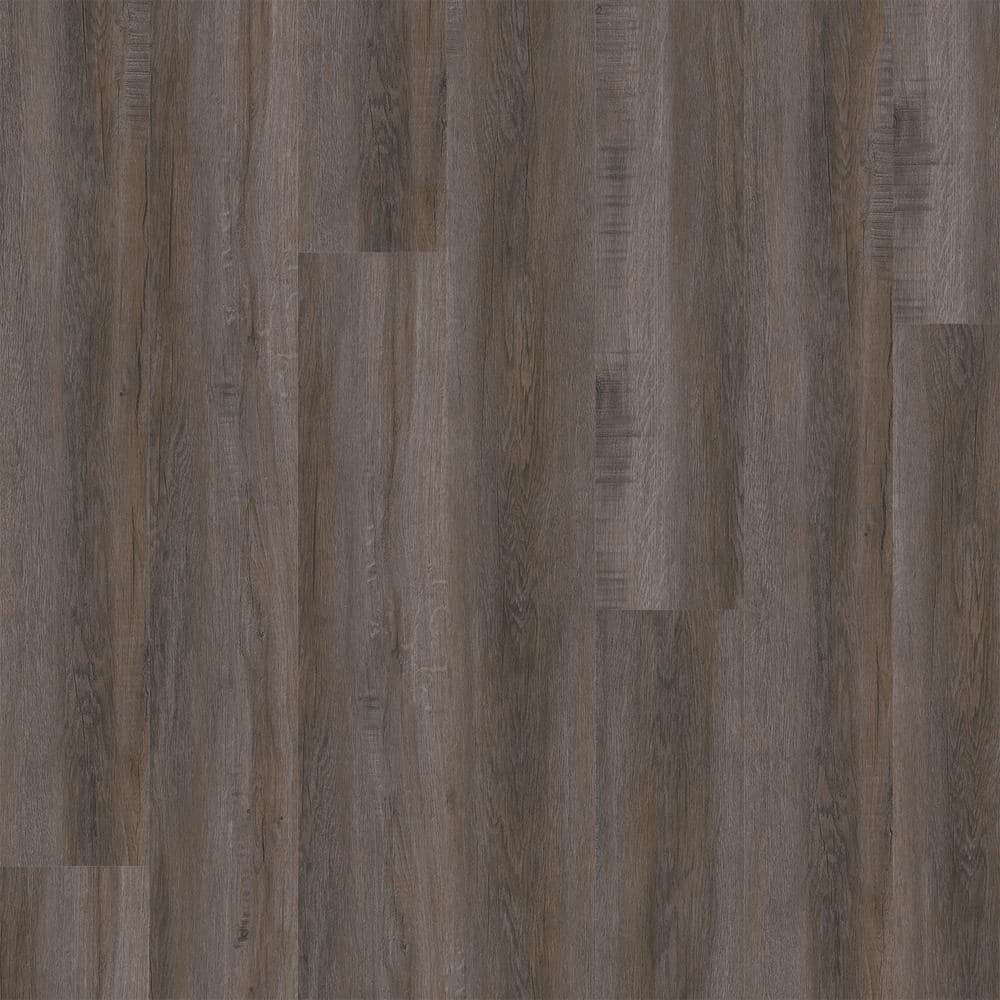 Achiever Rustic Oak 7 in. W x 48 in. Glue Down Luxury Vinyl Plank ...