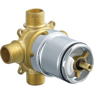 Peerless Single-Handle Valve Trim Kit in Chrome (Valve Not Included ...