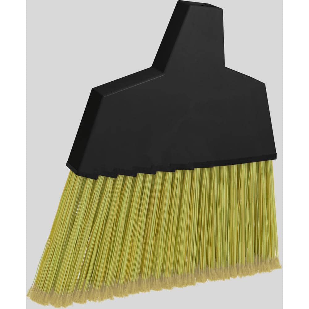 Carlisle Duo-Sweep 55 in. Flagged Angle Broom 4165000 - The Home Depot
