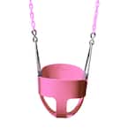 Gorilla Playsets Pink Toddler Full Bucket Swing 04-0008-PK/PK