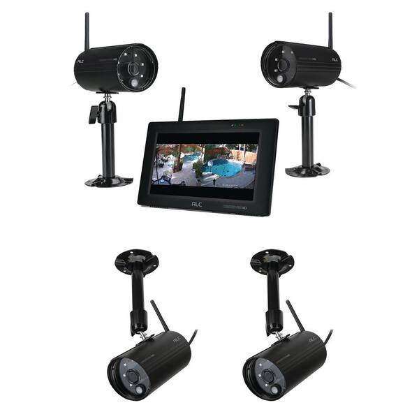 ALC ObserverHD 4-Channel 1080p Surveillance System With 4 Wireless ...