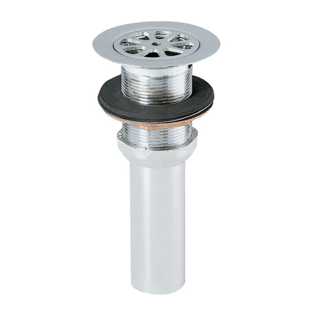 KOHLER 2 in. Brass Sink Strainer in Polished Chrome K-9115-CP - The ...