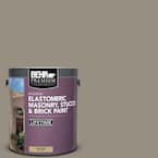 BEHR PREMIUM 1 gal. #N320-5 Gray Squirrel Elastomeric Masonry, Stucco ...