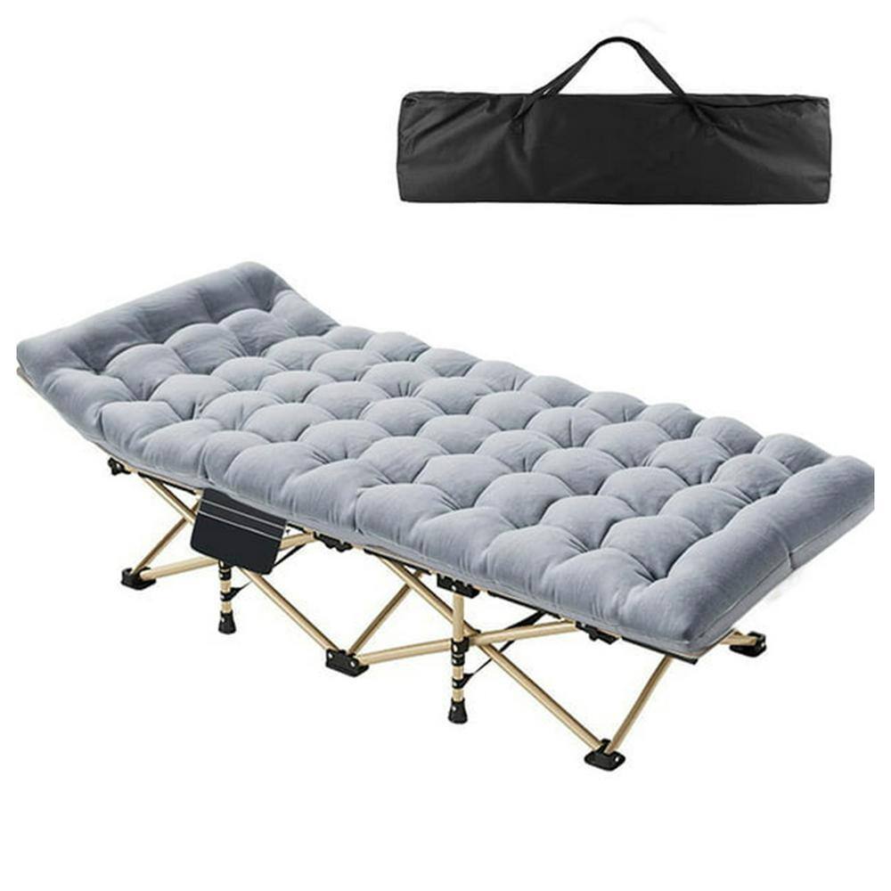 Alpulon Heavy-Duty Sleeping Cots Double Layer Oxford Foldable Camping ...