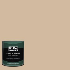 BEHR ULTRA 1 gal. #S280-3 Practical Tan Satin Enamel Exterior Paint ...