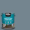 BEHR PREMIUM 1 gal. #N480-5 Adirondack Blue Gloss Enamel Interior ...