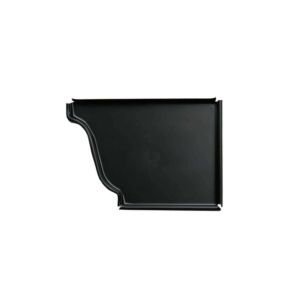 Spectra Pro Select 6 in. Black Aluminum Right End Cap 6ENRRTBK - The ...