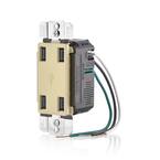 TruePower 4.8 Amp 4-Port USB Charger Duplex Wall Outlet Receptacle ...