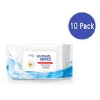 GoodHands 75% Alcohol Hand Sanitizing Wipes (100-Count Canister 3-Pack ...