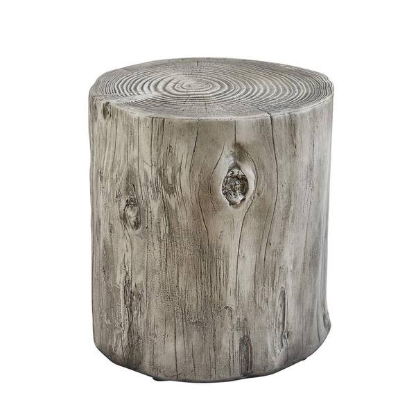 Gray Concrete Outdoor Side Table Z08KWCC2MS - The Home Depot