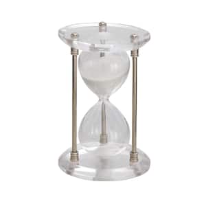 Litton Lane Silver Aluminum Contemporary Timer 18919 - The Home Depot