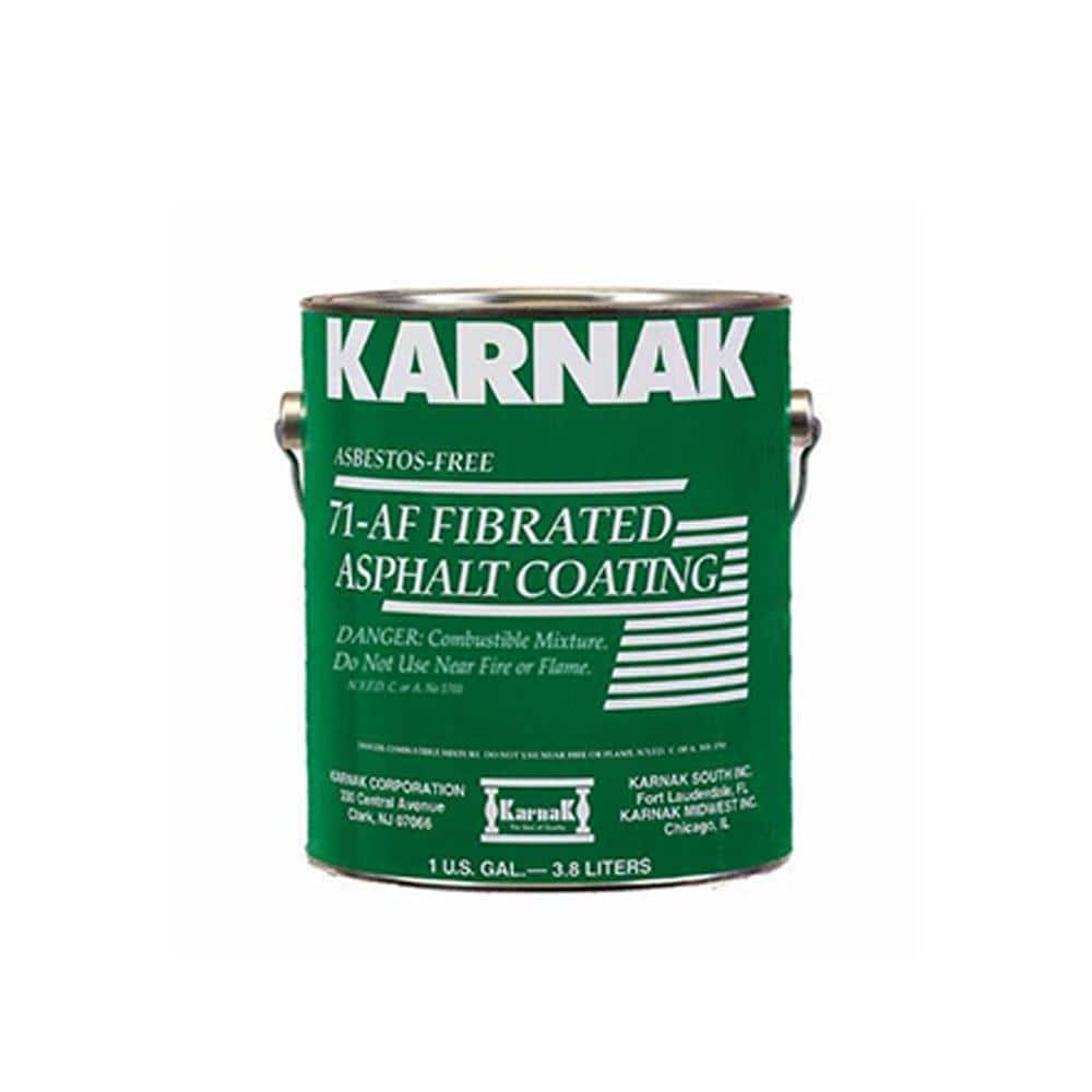 Karnak 1-Gal. 71 Fibered Asphalt Roof Coating 71-1 - The Home Depot