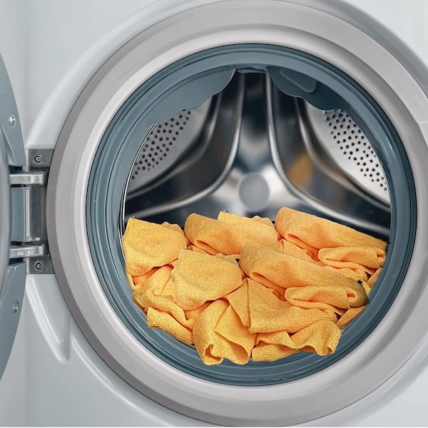 HDX Easy-Tear 12 in. x 12 in. Microfiber Cloth Roll (50 count) HDX ...