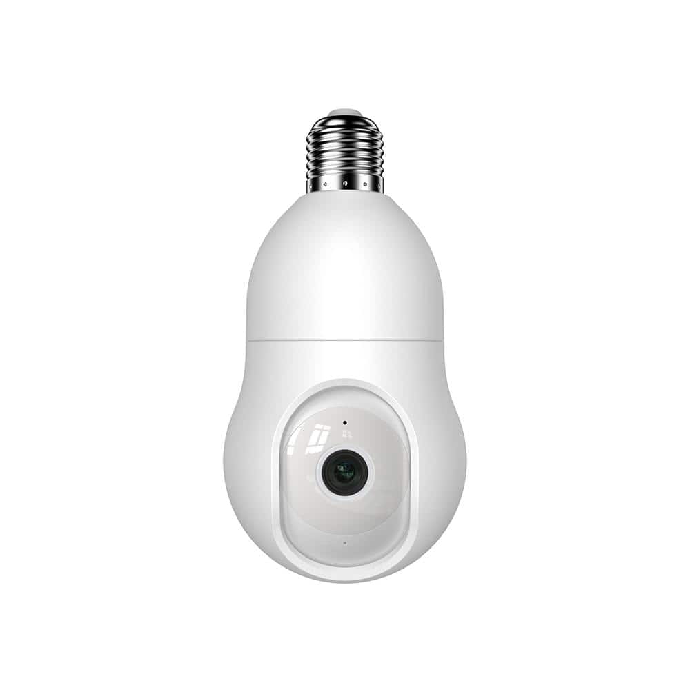 NUSET Smart Wireless WiFi 4MP Home Security Light Bulb Camera with ...