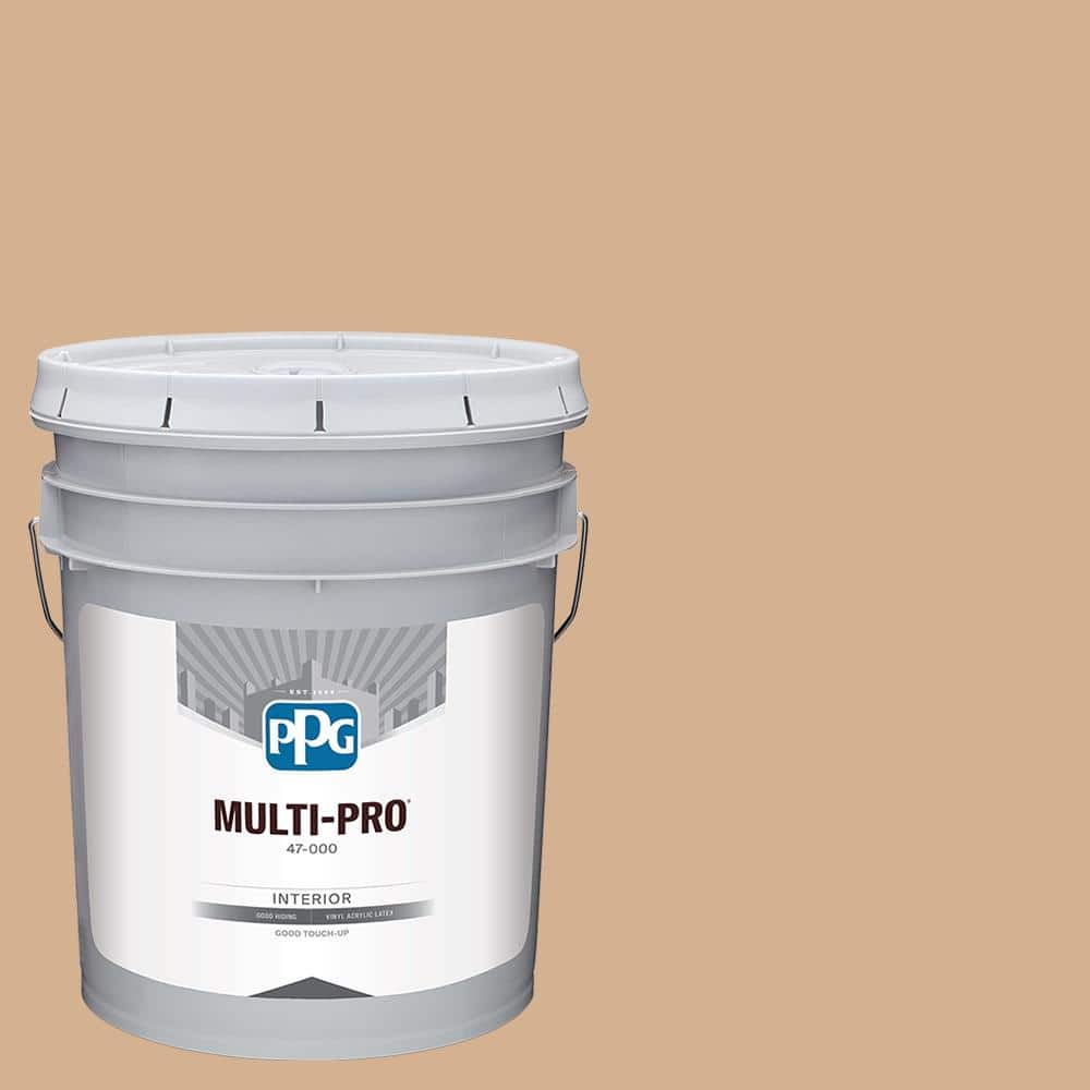 MULTI-PRO 5 gal. PPG1081-4 Cinnamon Frost Eggshell Interior Paint ...