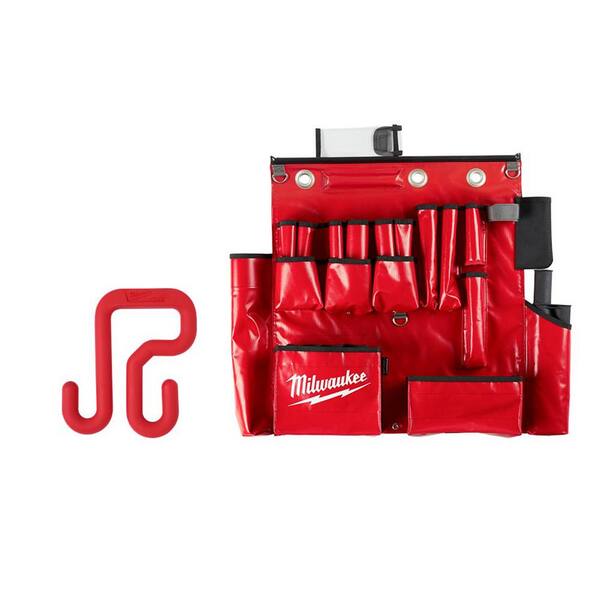 Milwaukee Lineman's Aerial Tool Apron with 3 in. Bucket Hook 48-22-8293 ...