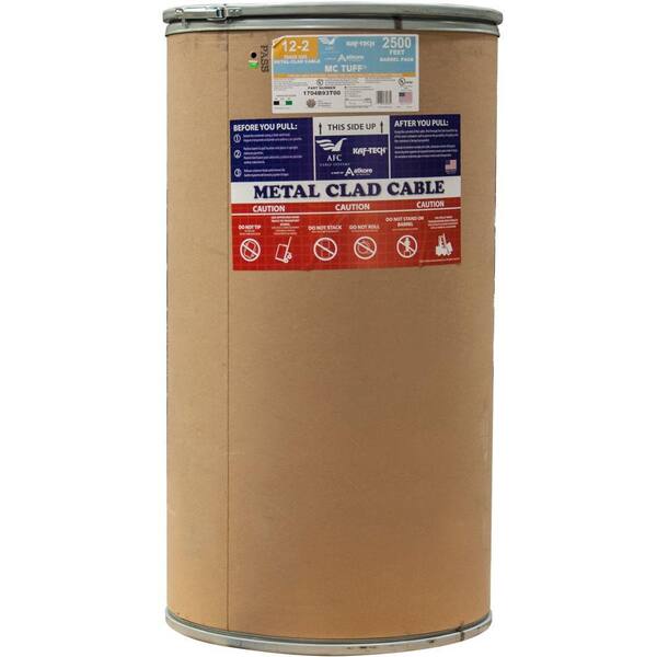 AFC Cable Systems 12/2-Gauge x 2,500 ft. MC Tuff Cable 1704B93T00