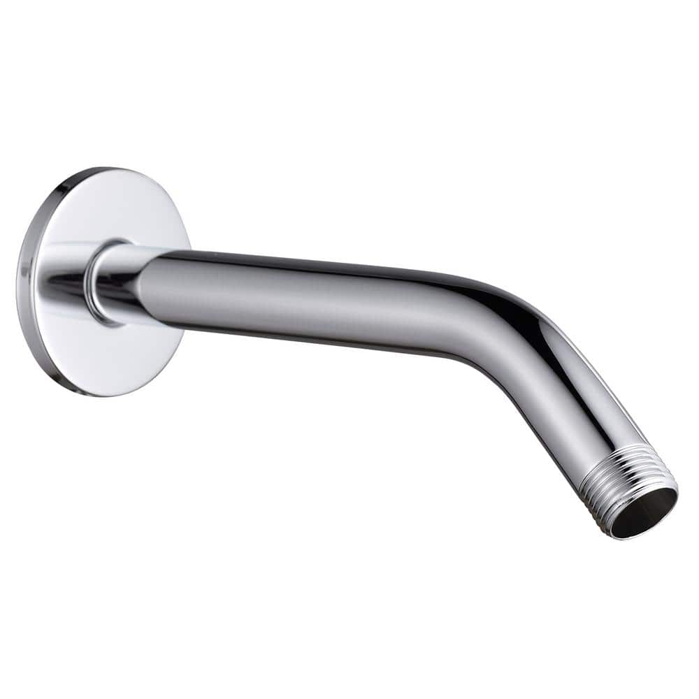Heemli 8 in. Shower Arm and Flange in Chrome KWG8C - The Home Depot