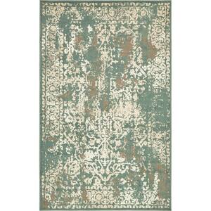 Unique Loom Tuareg Mirage Green 9' 0 x 12' 0 Area Rug 3138730