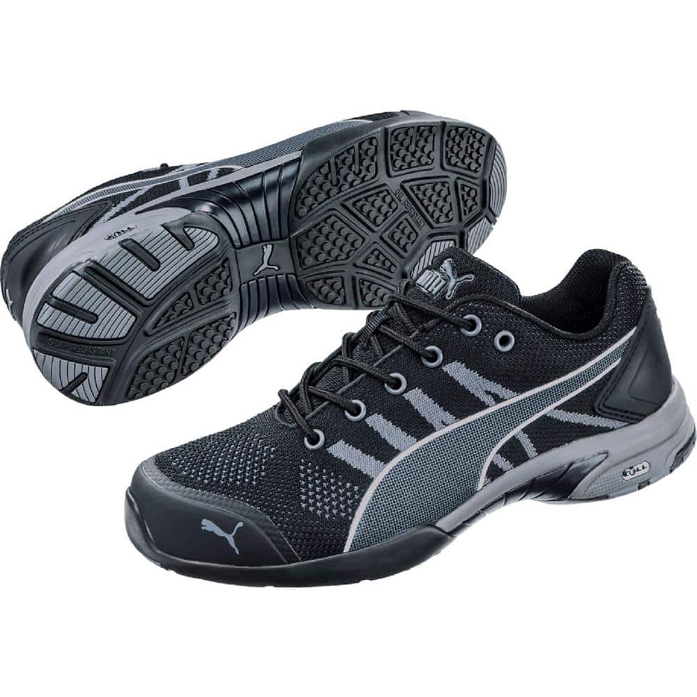 PUMA Women's Celerity Knit Low Work Shoe - Steel Toe - Black Size 7(M ...