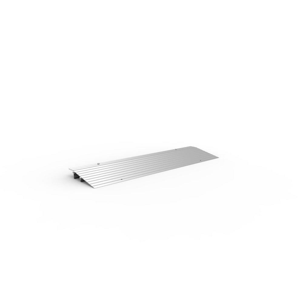 EZ-ACCESS TRANSITIONS Aluminum Threshold Ramp 9.5 in. L x 34 in. W x 1. ...