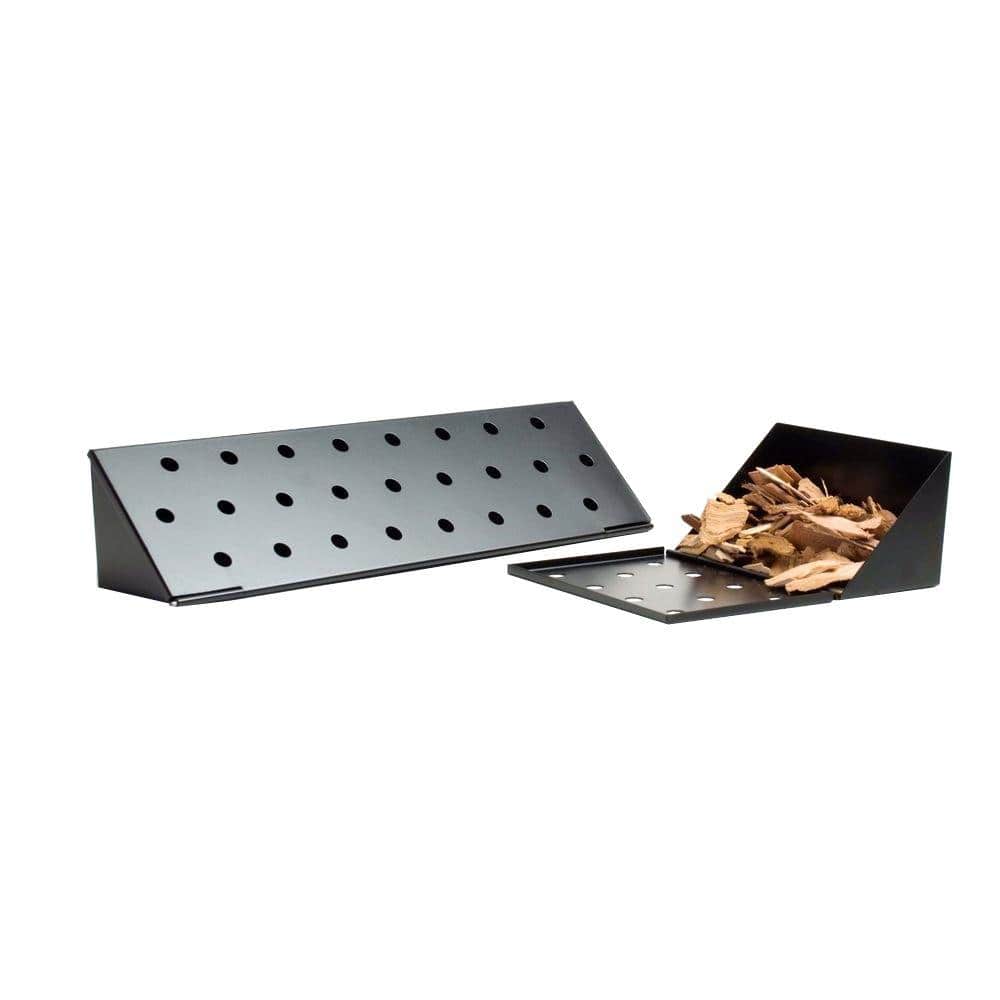 Charcoal Companion Non-Stick Gas Grill V-Smoker Box (Long) CC4057 - The ...