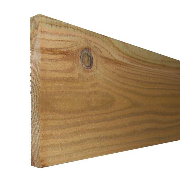 Builders Choice 7/8 in. x 8 in. x 8 ft. Kiln-Dried Cedar Board ...
