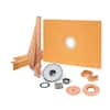 Schluter Kerdi-Shower-Kit 38 in. x 60 in. Shower Kit in PVC with ...