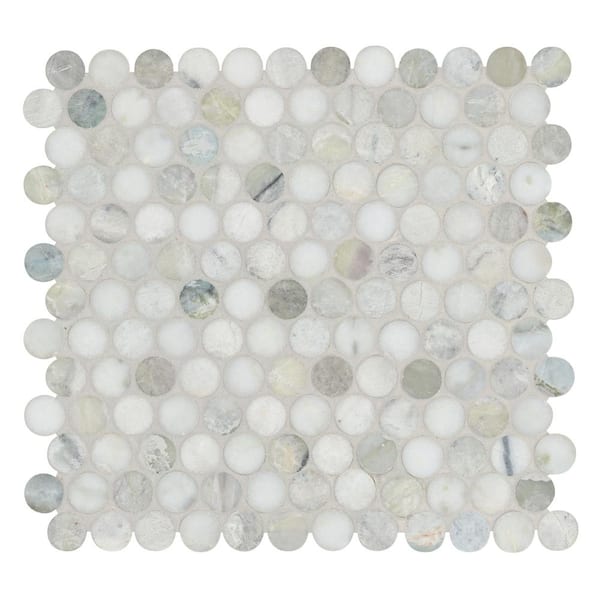 MSI Take Home Tile Sample-Cloudland Round Pattern 4 in. x 4 in. x 10mm ...