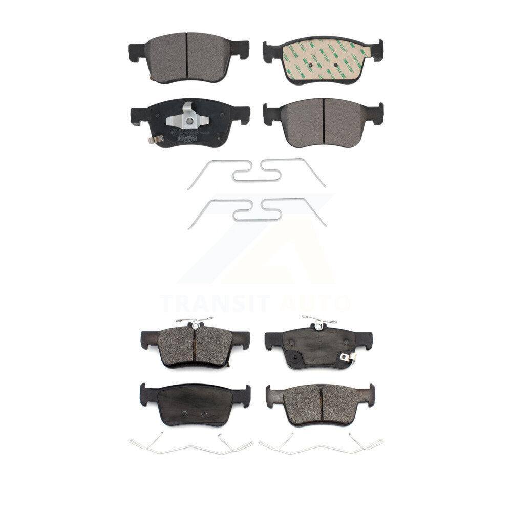 TEC Front Rear Ceramic Brake Pads Kit For Honda Accord Civic KTC-100603 ...