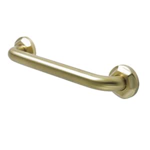 Kingston Brass Metropolitan 12 in. x 1-1/4 in. Grab Bar in Polished ...
