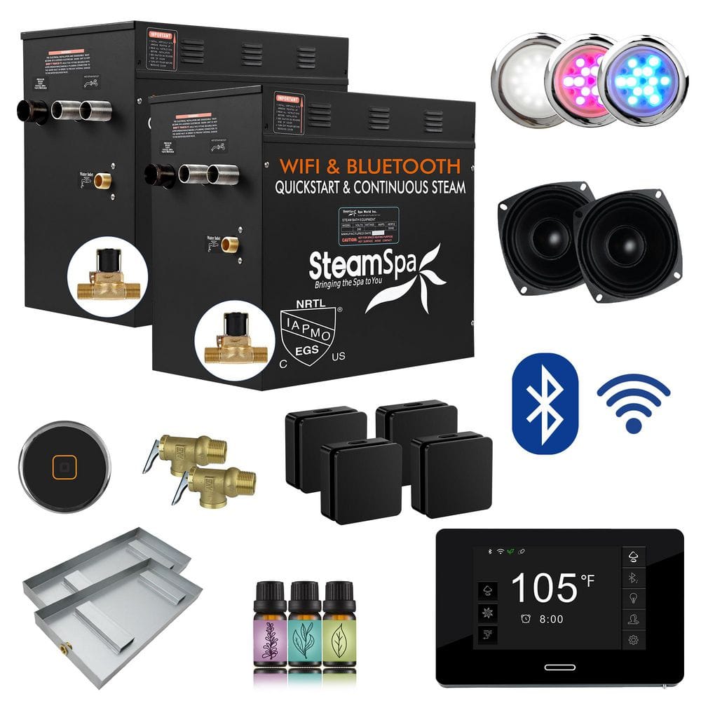 Reviews for SteamSpa Black Series 24000-Watt Steam Generator with ...