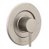 MOEN Align Single-Handle Posi-Temp Valve Trim Kit in Brushed Nickel (Valve Not Included) T2191BN ...