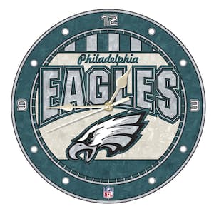 The Memory Company NFL-12 in. Chiefs Art Glass Clock NFL-KCC-274 - The ...