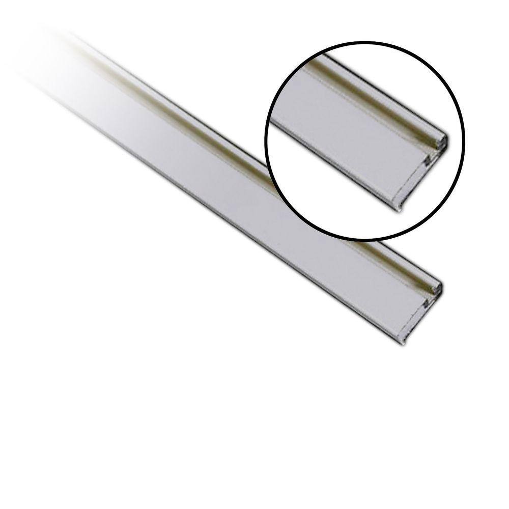 Phifer 5/16 in. x 3/4 in. x 7 ft. Grey Aluminum Screen Frame 3021650 ...