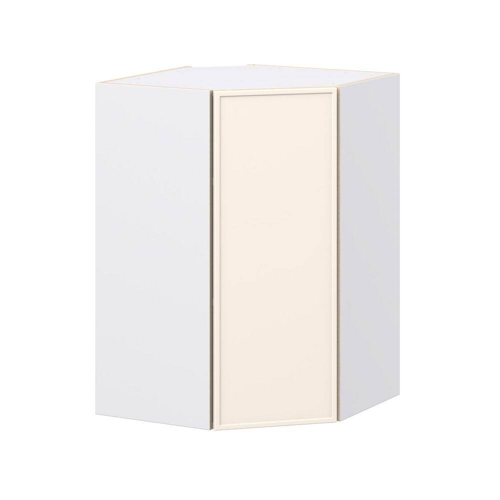 J COLLECTION Fairview Washed Linen Slim Shaker Assembled Wall Diagonal ...