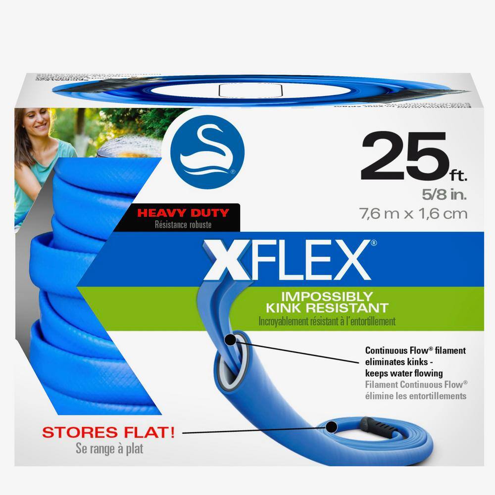 Swan XFlex Heavy Duty Hose 5/8 in. x 25 ft. CSNXF58025 - The Home Depot