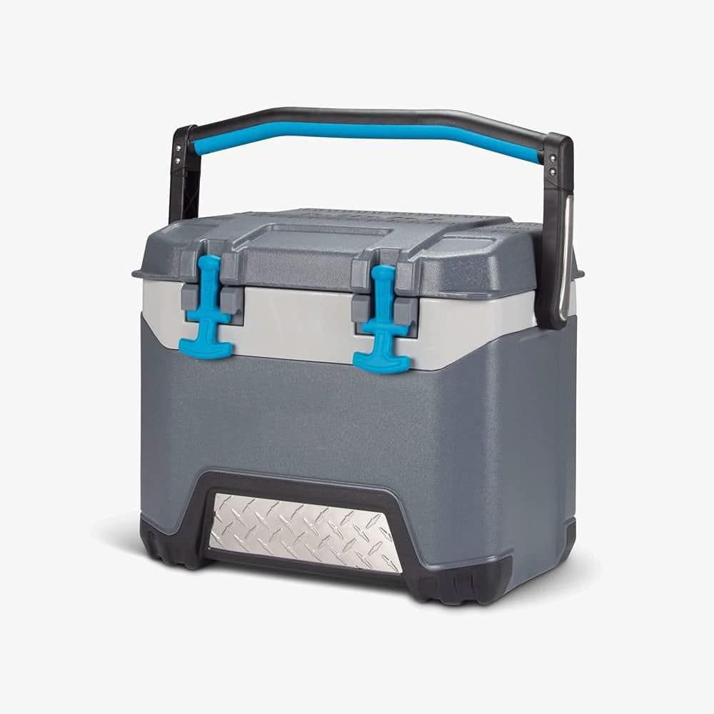 MOEPISY 25 qt. Coolers Beverage Jug Chest Hard Cooler Gray and Blue ...