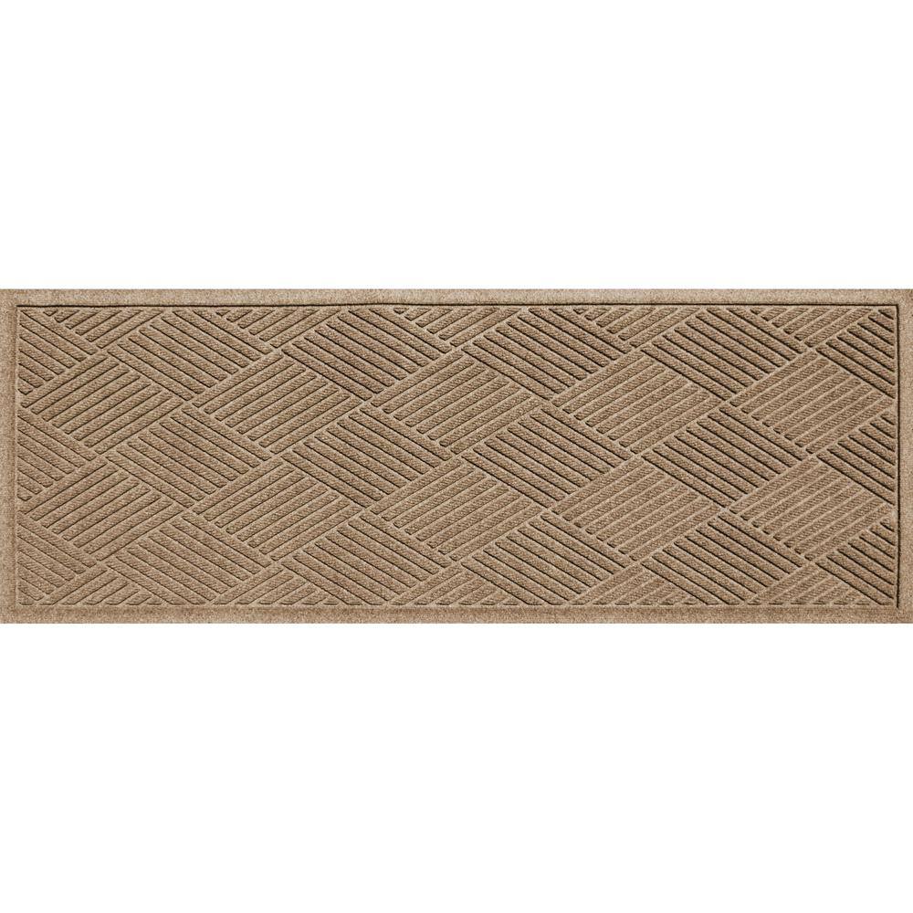 Bungalow Flooring Waterhog Diamonds 22 in. x 60 in. PET Polyester ...